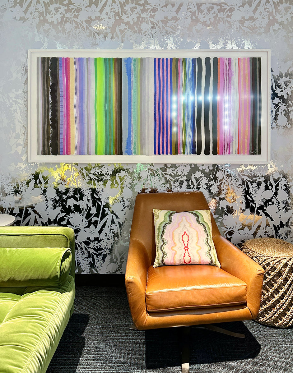 Mirrored Floral Fantasy (White) Wallpaper Wallpaper | Hapi Art by arti – Hapi Art®️