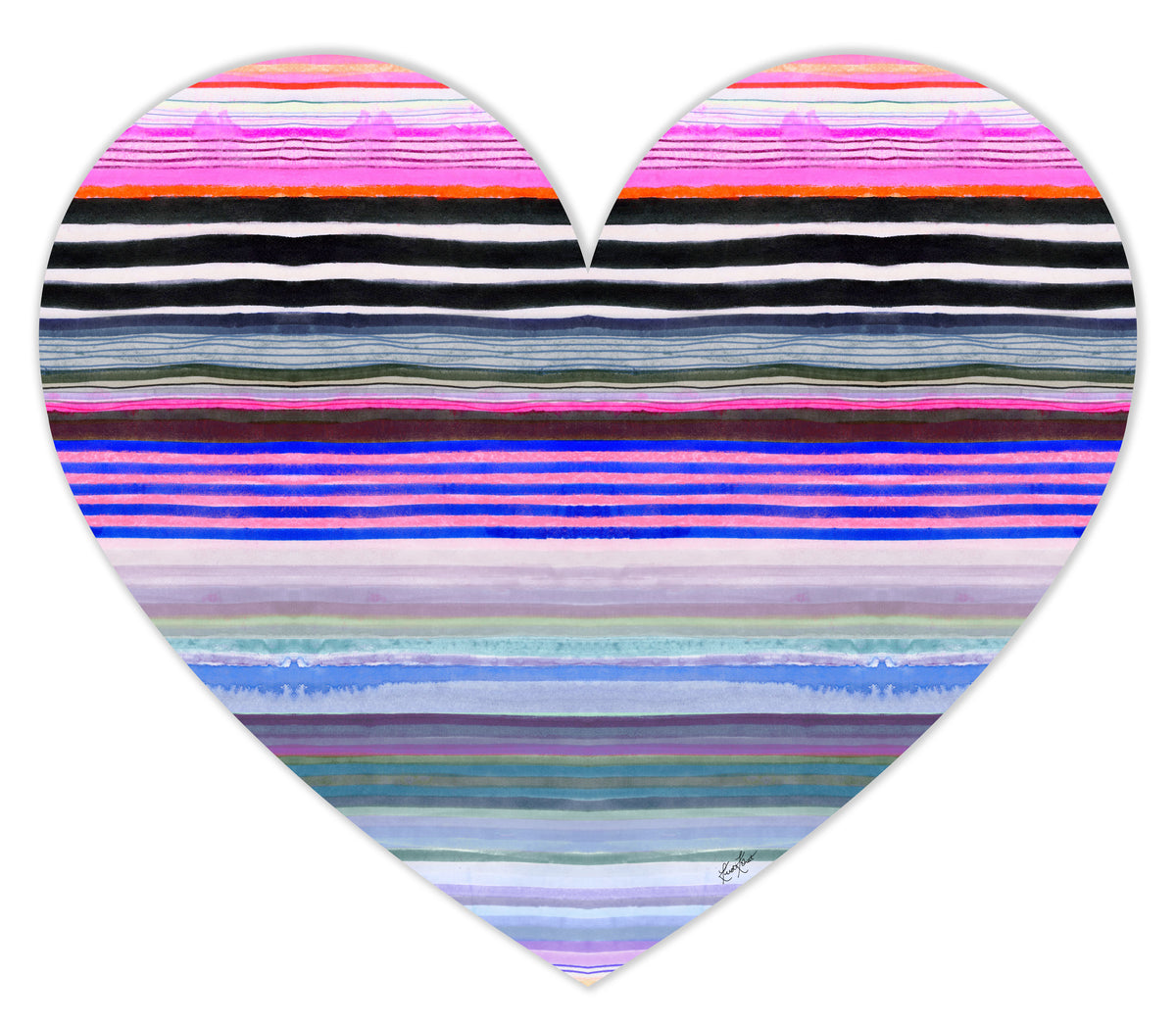 CHROMATIC HEART - SMALL – Hapi Art®️