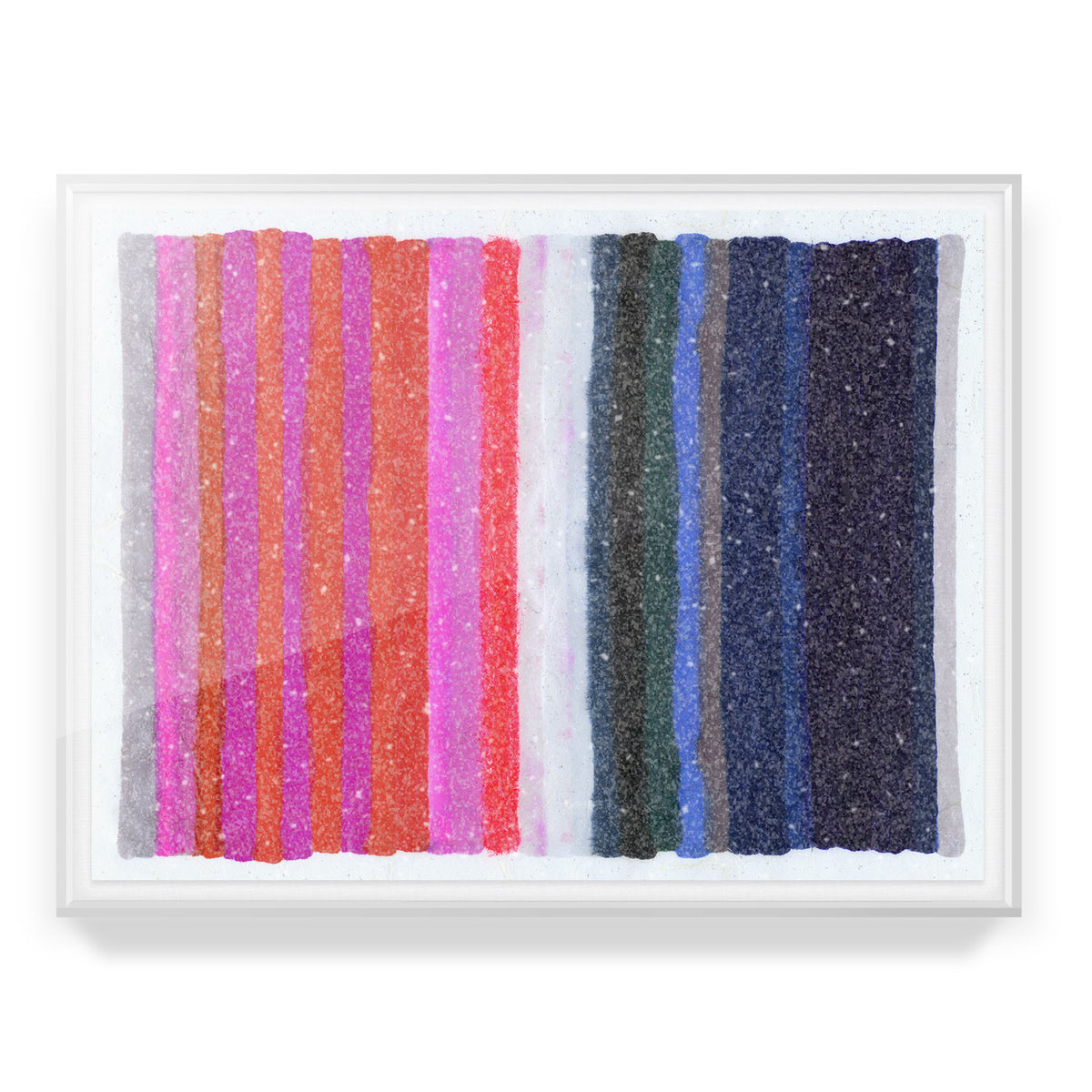 Chromatic Harmony #17 Embellished Print – Hapi Art®️