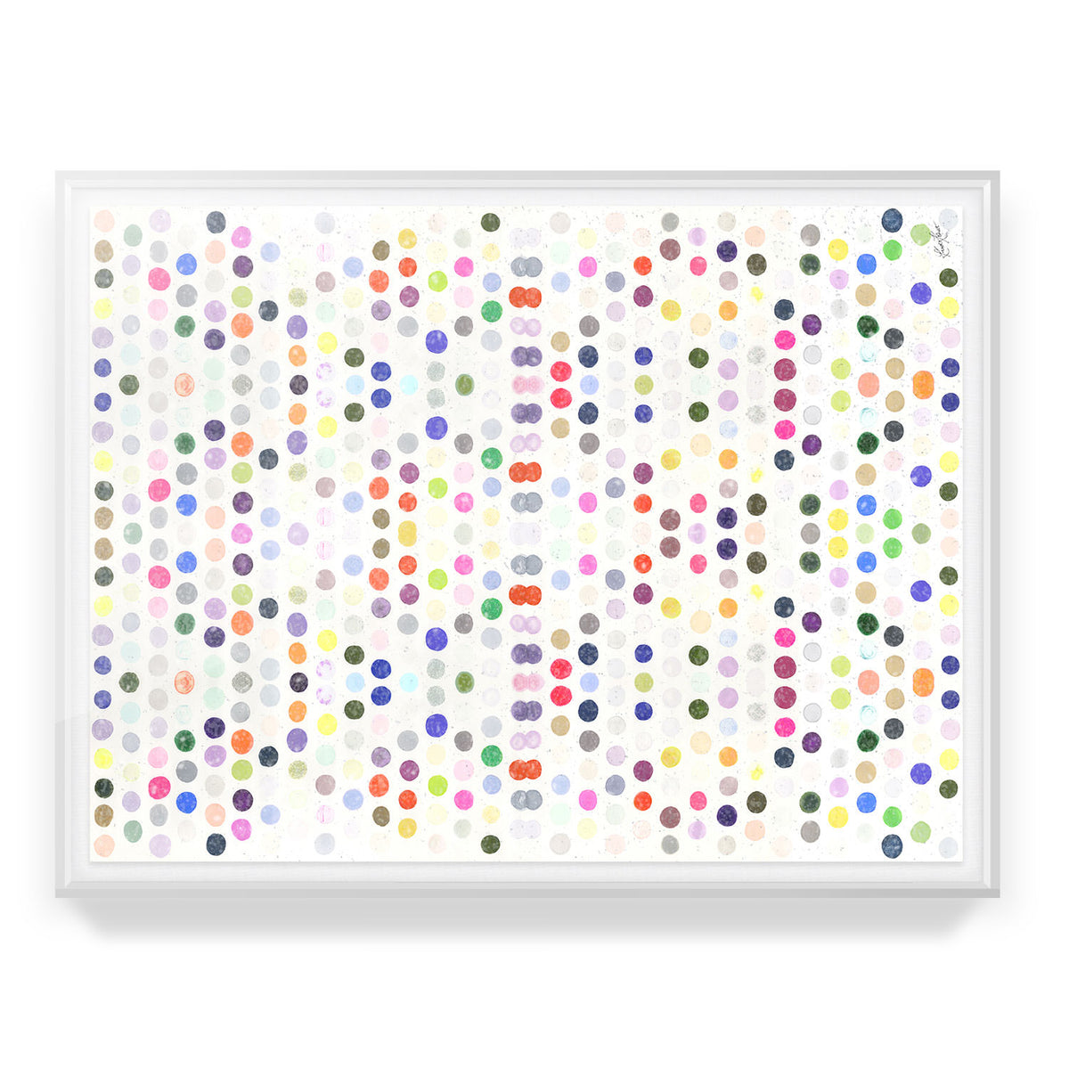 Dots #5 Embellished Print | Hapi Art by artist Kristi Kohut – Hapi Art®️
