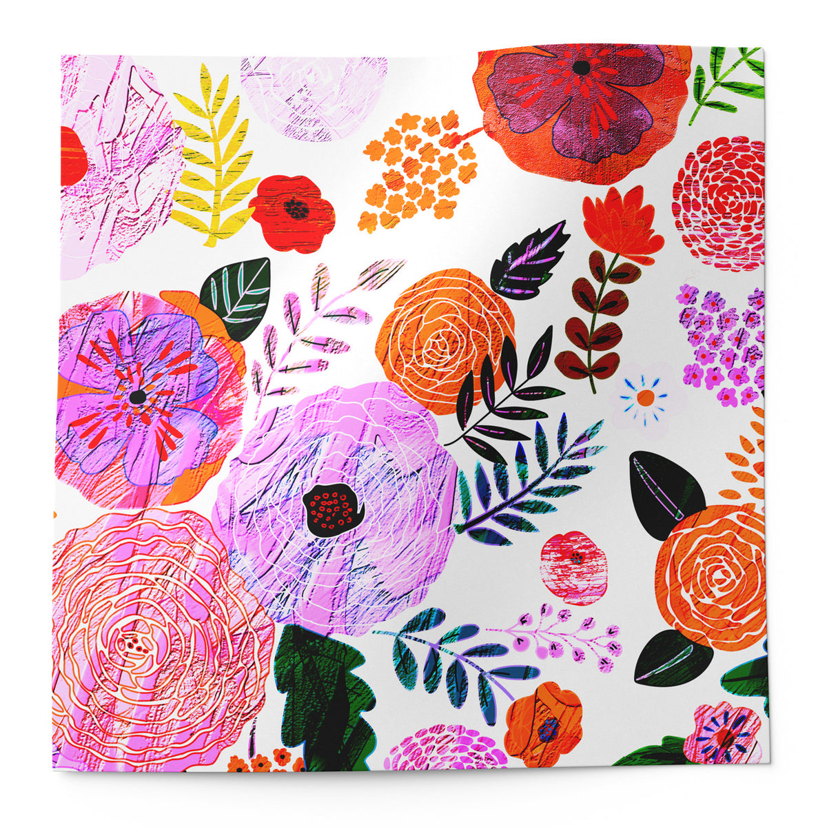 Candied Blooms (Sugared Pink) Wallpaper Wallpaper | Hapi Art by artist – Hapi Art®️